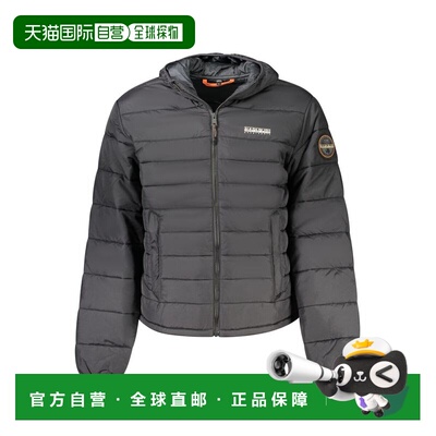 自营Napapijri Poliammide Men's Men's Jacket - black 美国奥莱