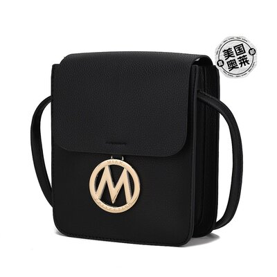mia k collectionSkylar 斜挎包 - 黑色 【美国奥莱】直发