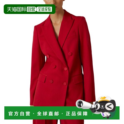 自营Reiss Anna Formal Jacket - Red 外套美国奥莱直发休闲风