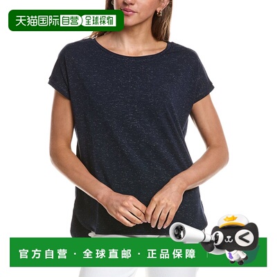 自营Ichi Ihrebel High-Low T-Shirt - blue 美国奥莱直发女装