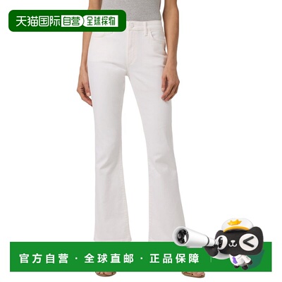 自营JOE'S Jeans White High Rise Curvy Bootcut Jean - white