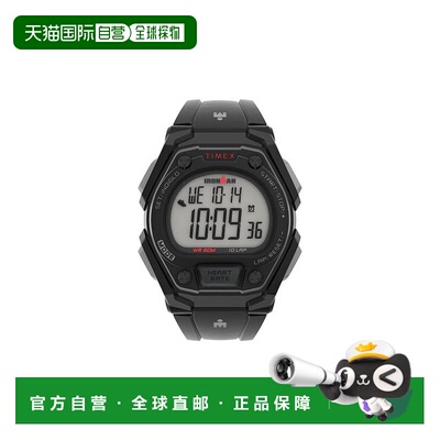 美国直邮自营Timex Ironman Classic男士手表-黑色 美国奥莱直发