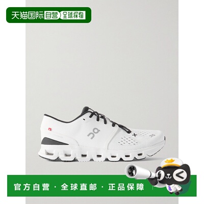 1h可退 美国直邮潮奢 On 男士 Cloud X 4 橡胶边网纱跑步鞋 3ME30