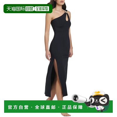 自营Red Carter Core Coverup Asymmetrical Dress - black 美国