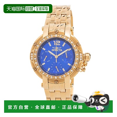自营Invicta Pro Diver Women's Quartz Multi Function Crystal