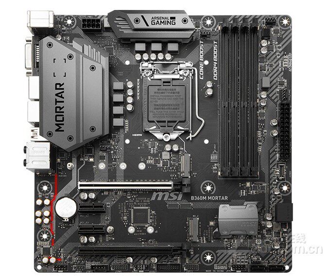 MSI/微星B360M MORTAR迫击炮 MAG B365M MORTAR 8 9代 B360主板_虎窝淘