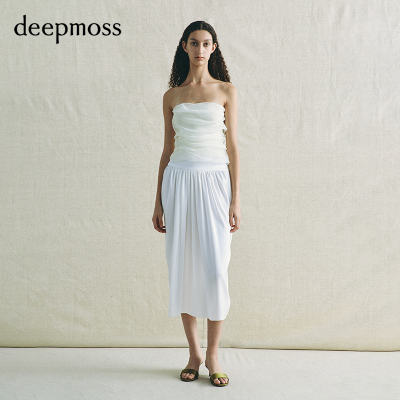 【deepmoss】2026春夏新款流云软雕塑抹胸