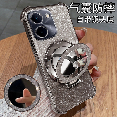 vivoY100i自带镜头膜气囊壳