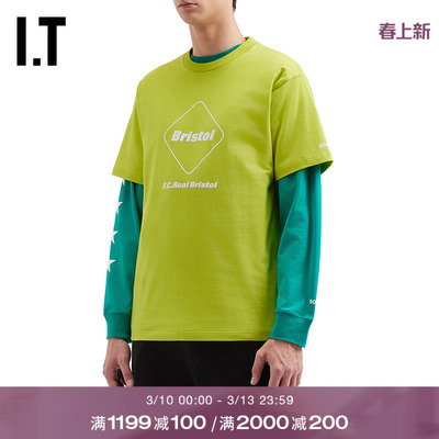 ITF.C.REALBRISTOL多色短袖T恤