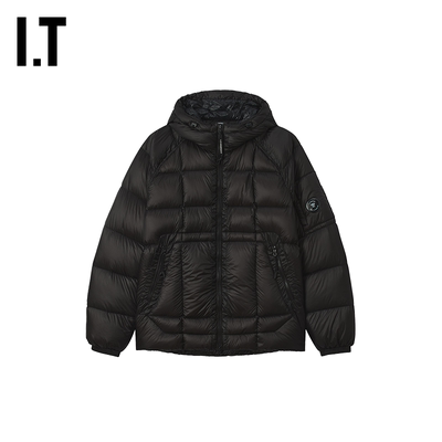 ITC.P.COMPANY连帽拉链羽绒服