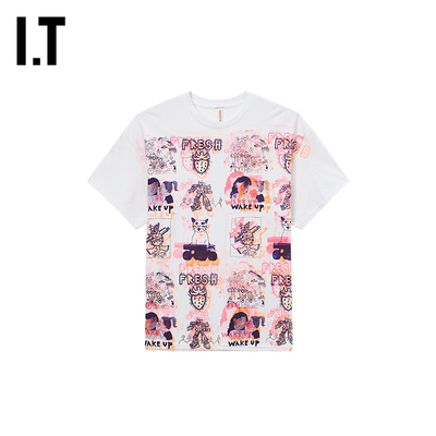 ITWESTFALL宽松短袖T恤