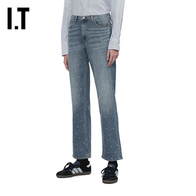 ITrag&bone合身牛仔长裤