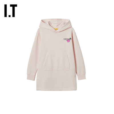 OFF-WHITE™连衣裙连帽卫衣裙