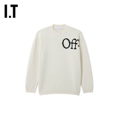 OFF-WHITE™圆领针织衫