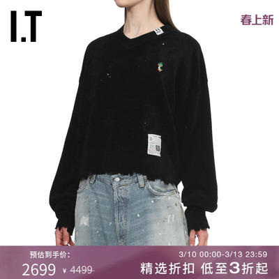 ITMiharaYasuhiro小V领针织衫