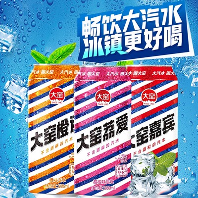 大窑果味汽水嘉宾橙诺