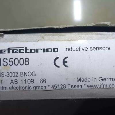 可维修-ifm易福门 IS5008接近开关，全新正品，德国原装，型号