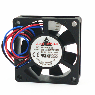 全新台达DELTA 6020 AFB0612EHD 12V 0.47A PWM大风量散热风扇6CM