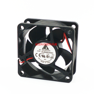 全新台达DELTA AUB0624HH 6025 6cm 24V 0.22A 变频器散热风扇