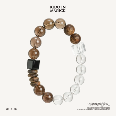 天然茶晶手串极净茶晶手链