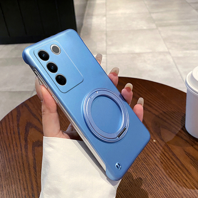 适用vivoV27磁吸支架手机壳
