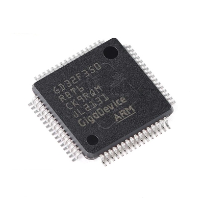 原装GD32F350RBT6 LQFP-64 ARM Cortex-M4 32位微控制器-MCU芯片