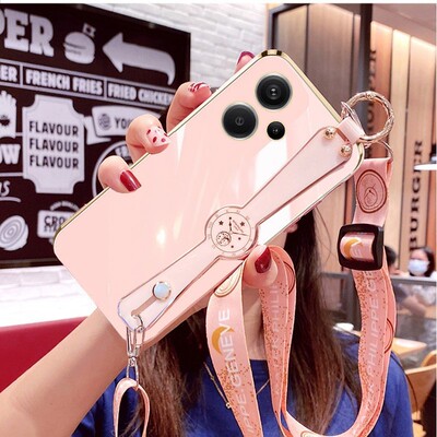 适用小米23090RA98C手机壳6.67英寸红米NOTE13pro+保护套防摔外壳全包边红米NOTE13pro十腕带NATA抖音NOTO潮?