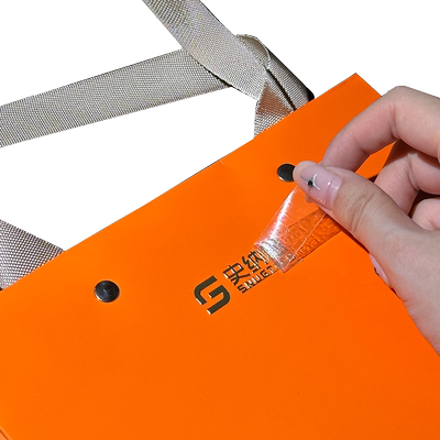 礼品手提袋转印贴撕膜留字图