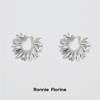 Ronnie Florine Alive系列 经典跳舞的麦穗 通勤版套链 耳环耳饰