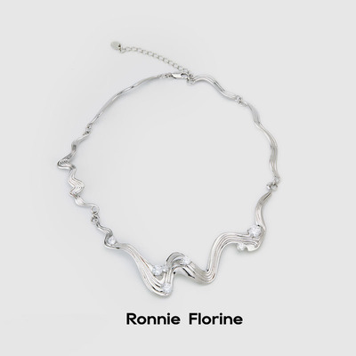 Ronnie Florine 设计感经典通勤 River 项链