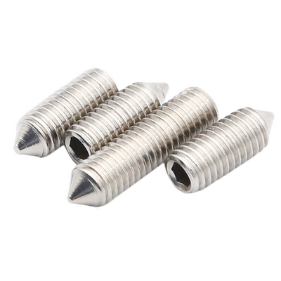 304不锈钢内六角尖头紧定