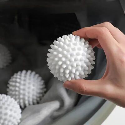 4pcs TPR Laundry Balls-Anti Winding Magic Cleaning Balls for