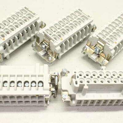 议价5x WALTHER 16A 500V 600V Stecker 710116