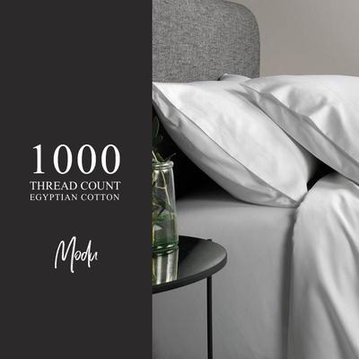 MODU.总统套房款1000TC埃及棉枕套被套床笠193*203定做定制席梦思