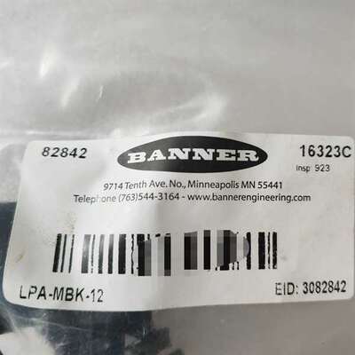 {议价}邦纳 BANNER LPA-MBK-12 安全光幕安装支架