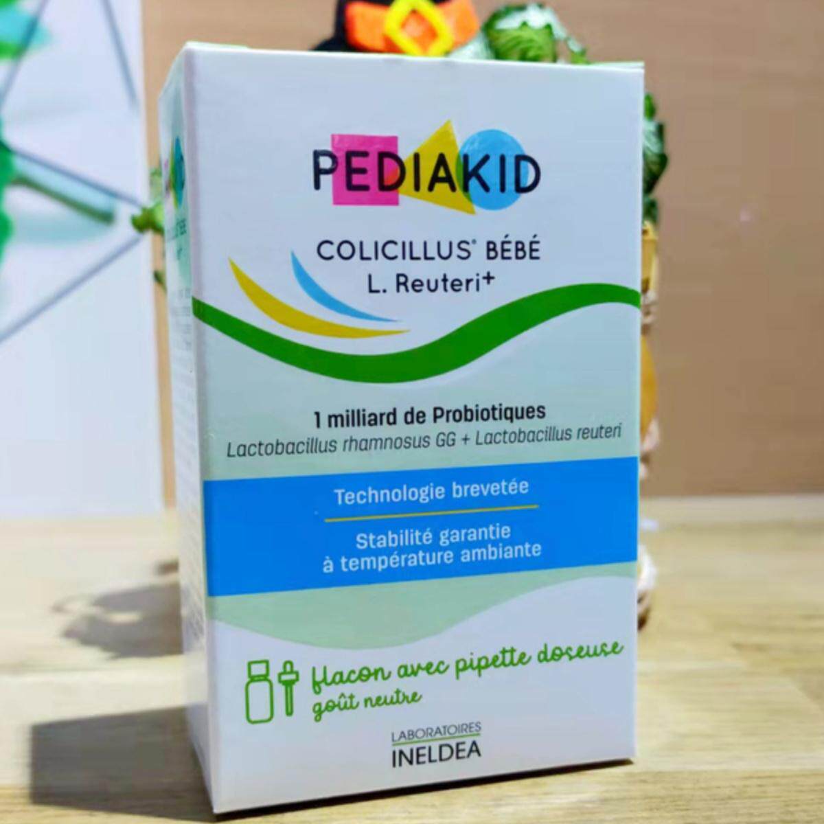 现货PEDIAKID佩迪克 COLICILLUS BEBE婴幼液体益生菌8ml到27年12