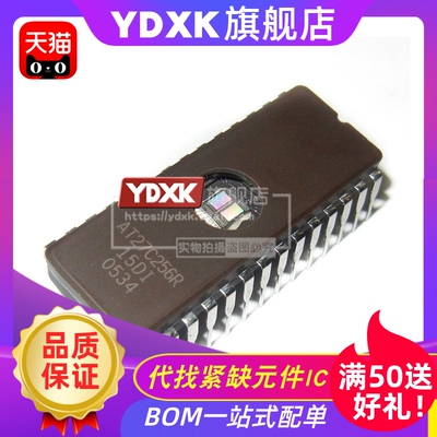 天猫| AT27C256R-90/12/15/20/DC/PC/PU通用款DIP存储器ic元件
