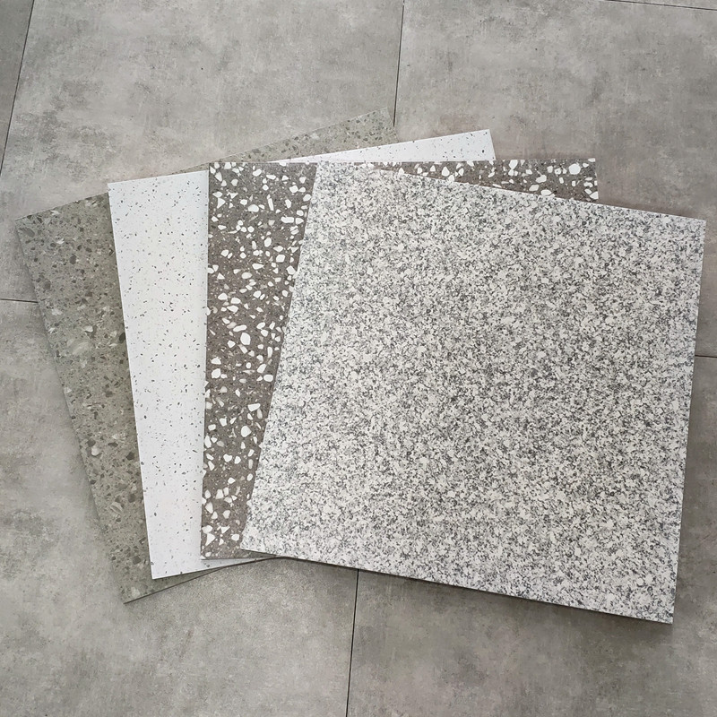 水磨石瓷砖防滑600X600卫生间厨房800X800奶茶店商场咖啡厅地砖