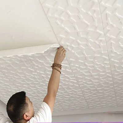 35*35cm Ceiling Bed Room Decor Background Wallpaper Peel and