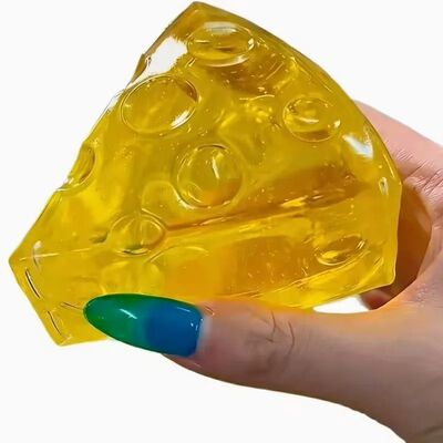 1Pc Squishy Honey Cheese Square Fidgets Toys Super Soft Moch