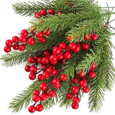 Artificial Pine Berry Branches Christmas Decoration Xmas Tre