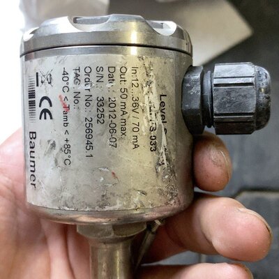 议价Baumer宝盟液位开关传感器LFFS-033功可维修