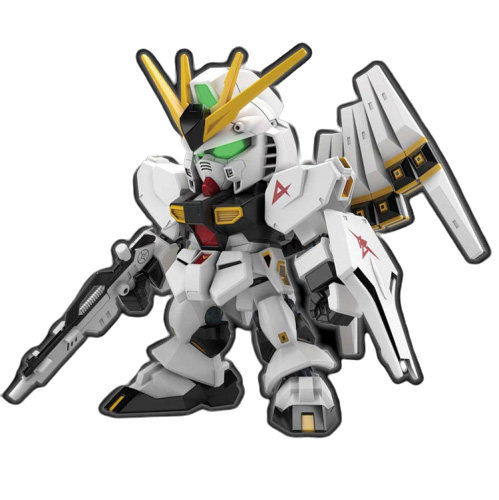 万代 SDEX BB战士 Q版逆袭的夏亚 Rx-93 NuV牛高达拼装模型_虎窝淘