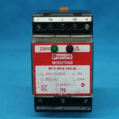 hoex Conta浪涌保护器MT2PES230ACMT 2-PE/S-120ACMT 2-PE/S-24DC