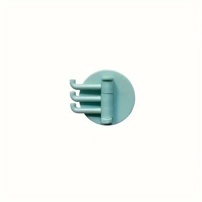 3PCS Rotating 3-Point Hooks - No Drill Adhesive Wall Hooks 3