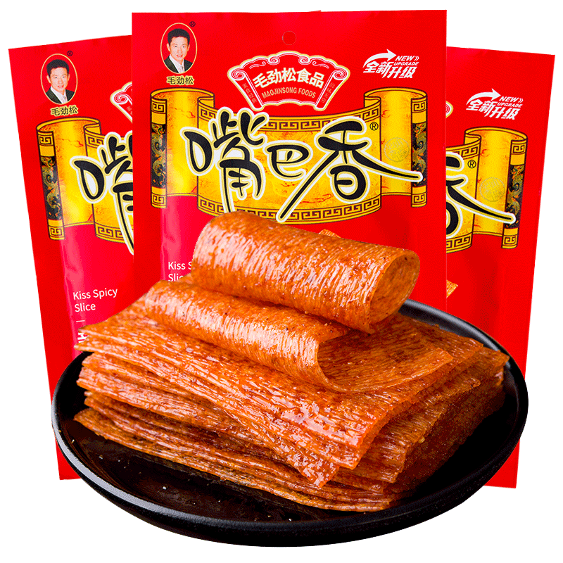 嘴巴香亲嘴片辣条老式香辣片