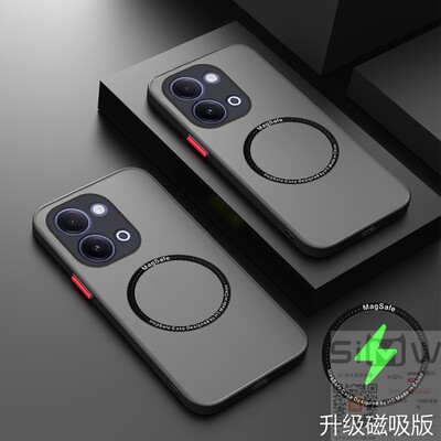 适用于vivoy11d手机壳vivo Y11d 4G海外国际透明保护套viovy11d全包防摔voviy11d软硬壳viviy11d磁吸新款磨砂
