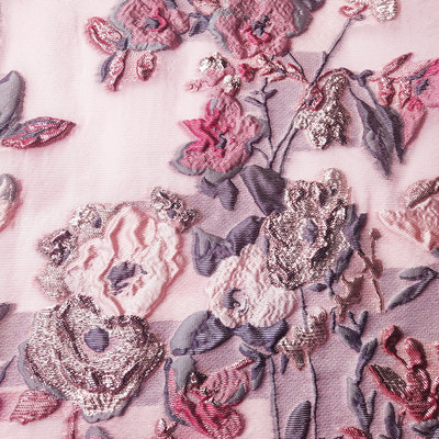 真丝提花欧洲进口意大利ARGOMENTI TESSILI大牌布料高定面辅料