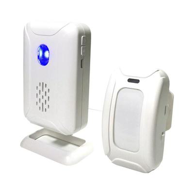 超市提醒红外线 线感应器两件式迎宾器语音商铺门铃进门你好欢迎