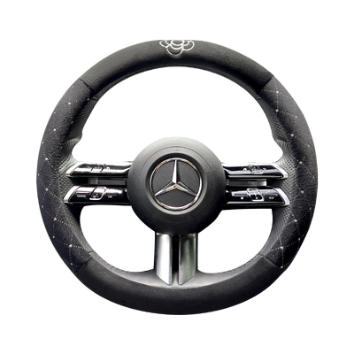 金耳朵冬季毛绒方向盘把套